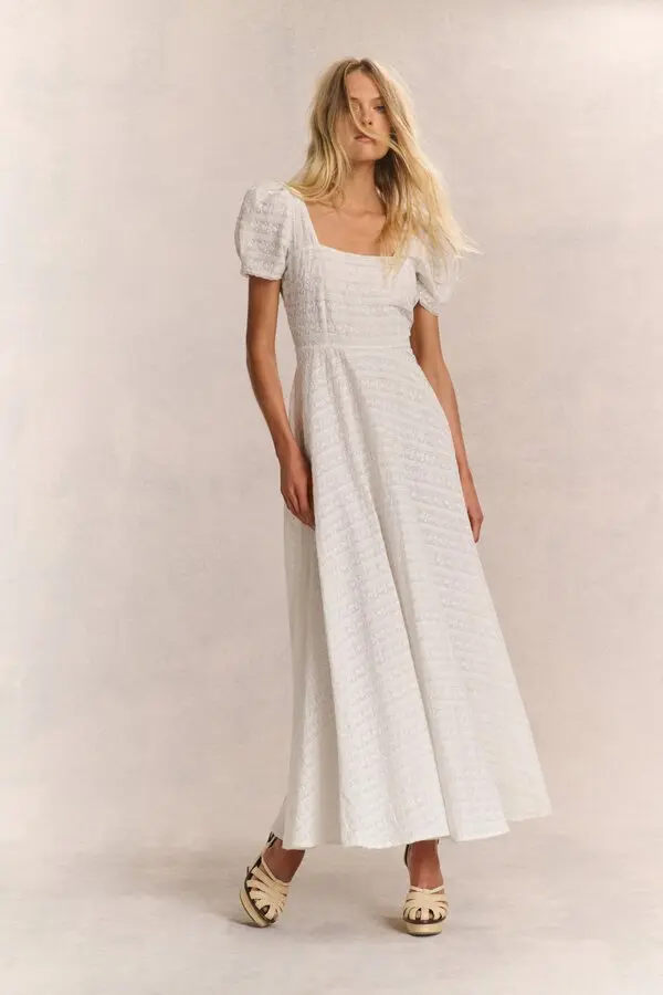 LoveShackFancy Ryan Catalina Lace Maxi Dress