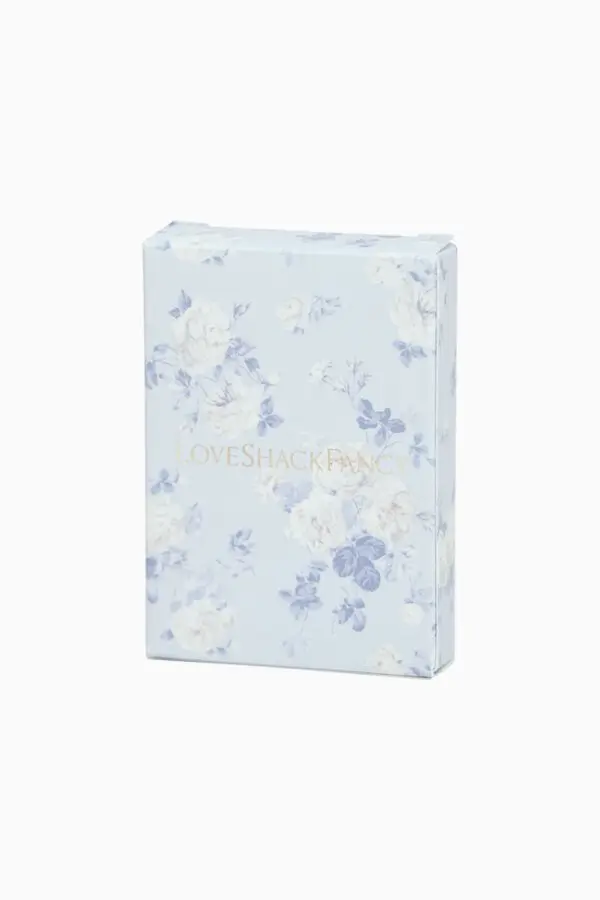LoveShackFancy Playing Cards - Whisper Blue