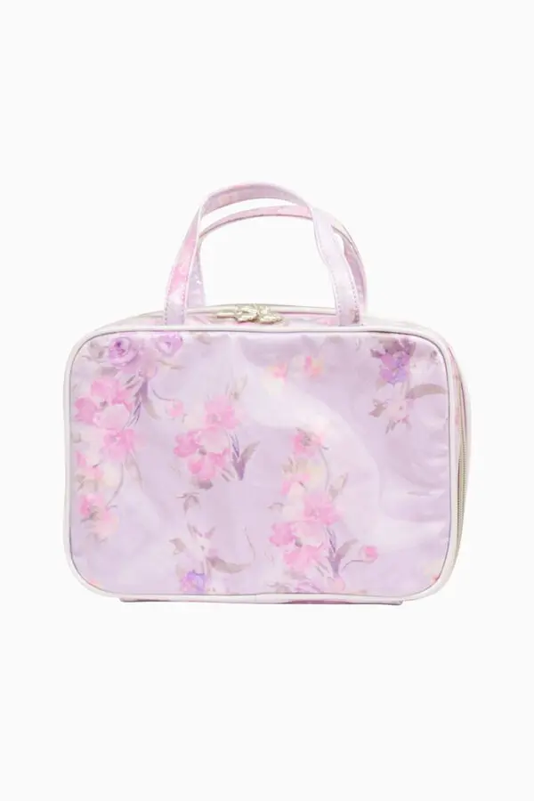 LoveShackFancy Heirloom Print Travel Box - Hibiscus