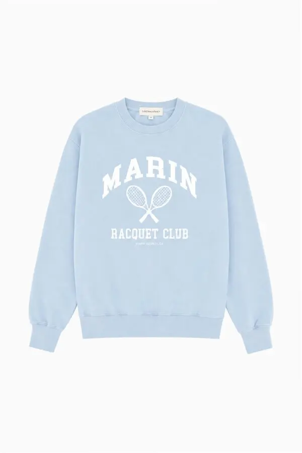 LoveShackFancy First Port Marin Racquet Club" Sweatshirt