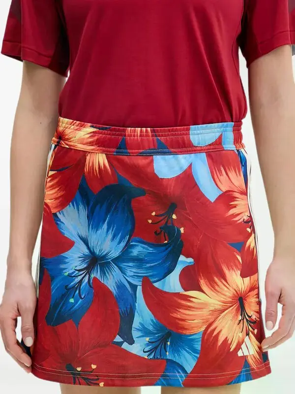 Adidas X Farm Rio Floral Print Skirt