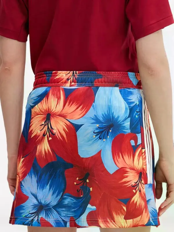 Adidas X Farm Rio Floral Print Skirt