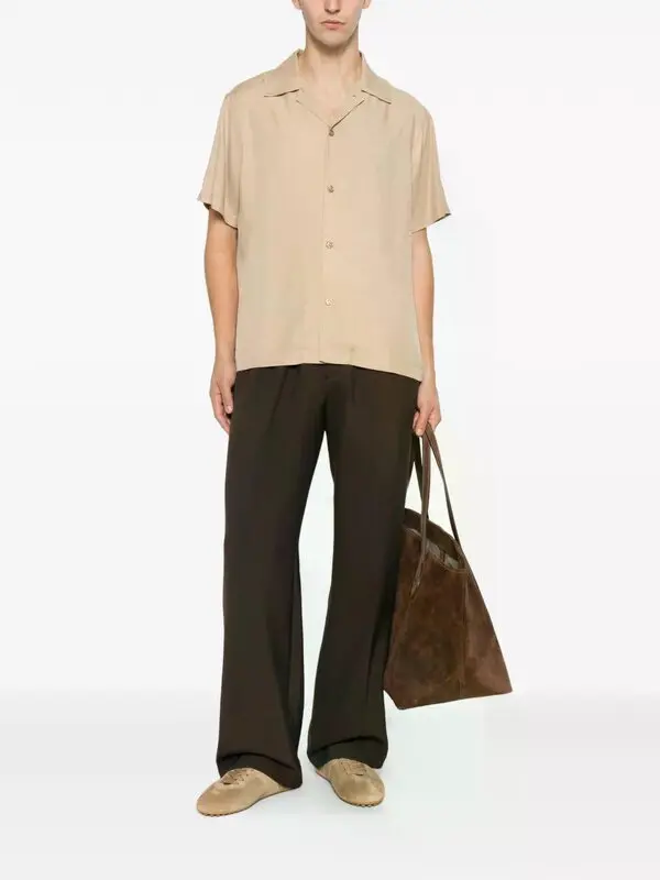 Sandro Elasticated Wide-leg Trousers