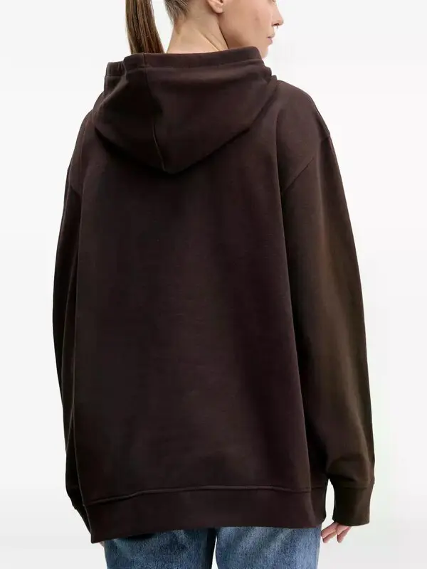 Adidas Logo Embroidered Hooded Sweatshirt