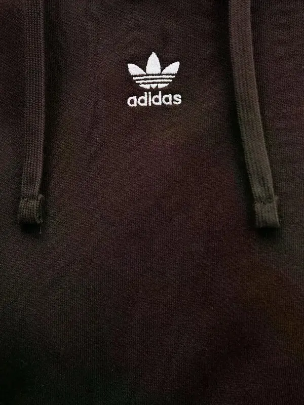 Adidas Logo Embroidered Hooded Sweatshirt