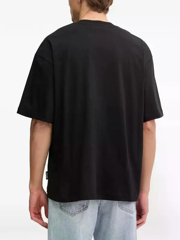 Just Cavalli Logo-embroidered T-shirt