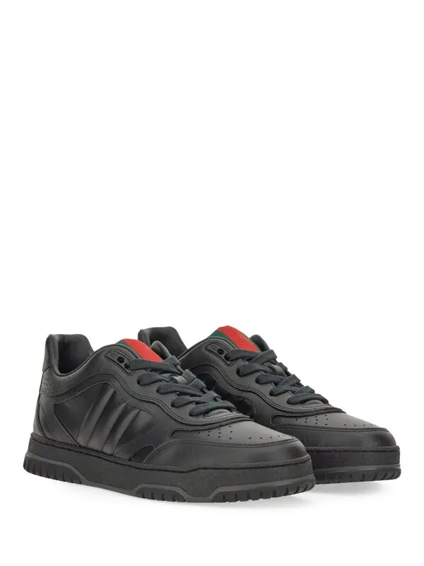 Gucci Re-web Leather Sneakers