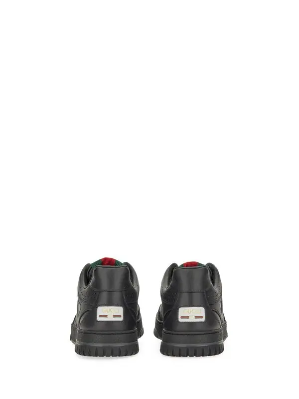 Gucci Re-web Leather Sneakers