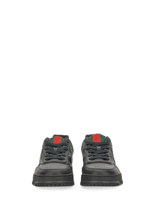 Gucci Re-web Leather Sneakers
