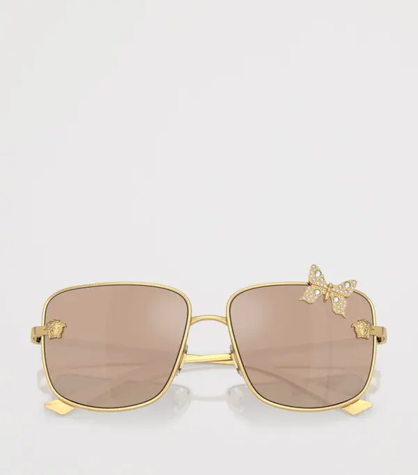Versace Square Butterfly Sunglasses
