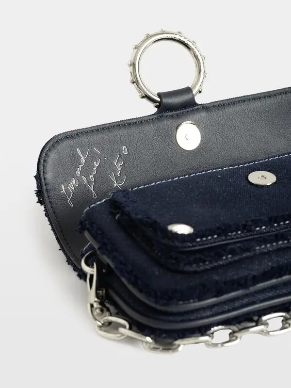 Zadig&Voltaire Kate Denim Wallet Bag