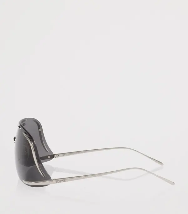 Loewe Shield Mask Rimless Sunglasses