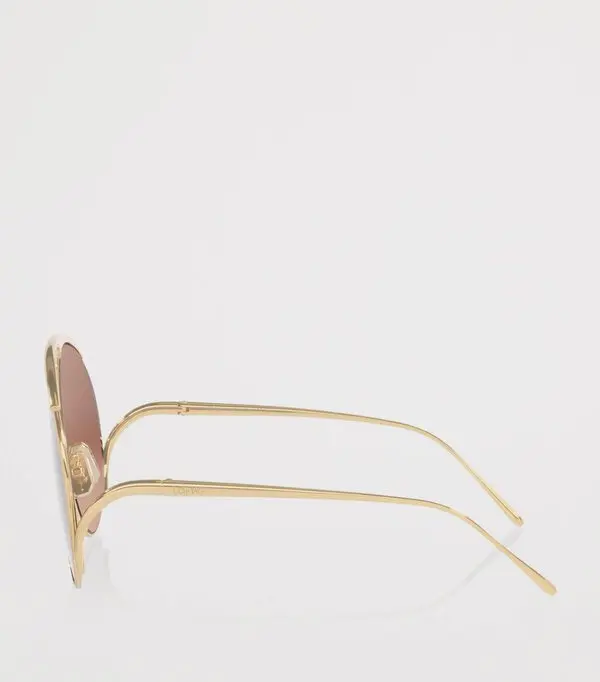 Loewe Hillock Aviator Sunglasses