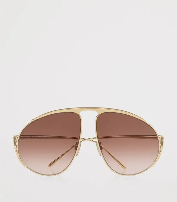 Loewe Hillock Aviator Sunglasses