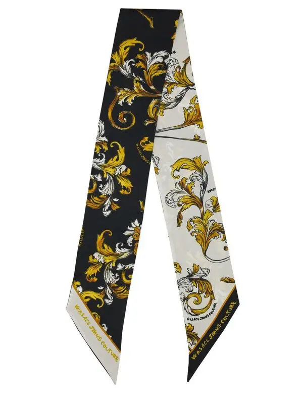 Versace 150 Cm X 22.5 Cm 100% Silk Silk Scarf, Fw26 - Multicolour