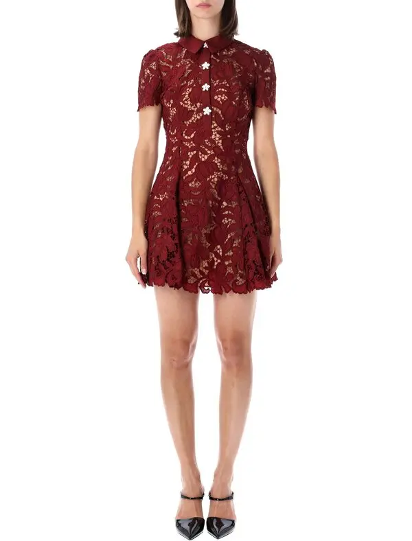SELF-PORTRAIT Lace Dress - Viola