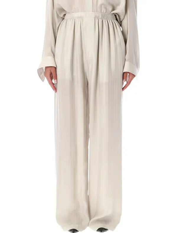 Balenciaga 100% Cupro Trousers