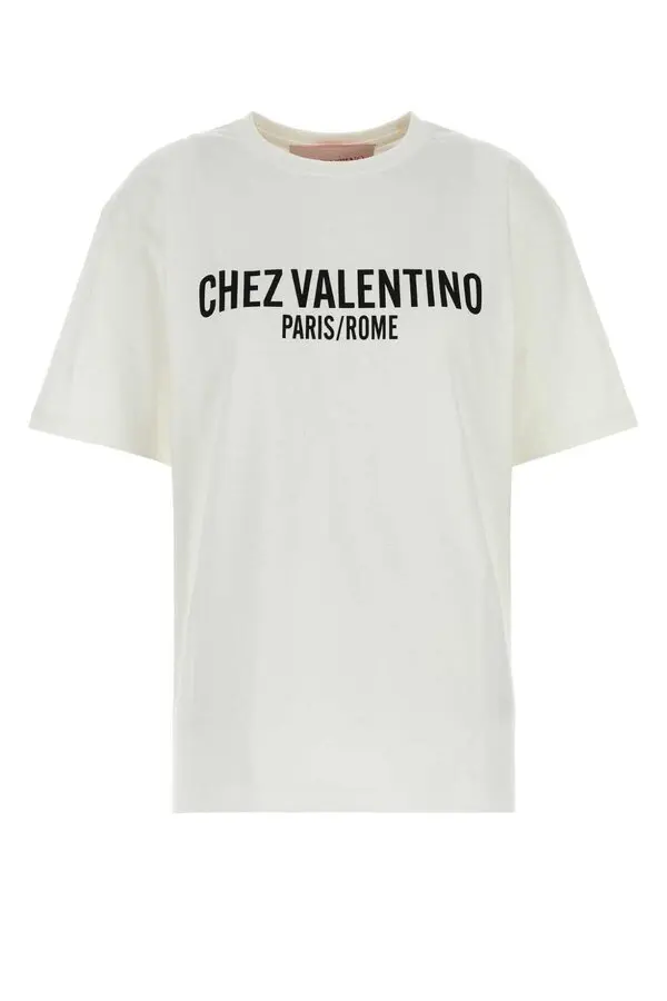 Valentino Garavani 100% Cotton T-shirt - White