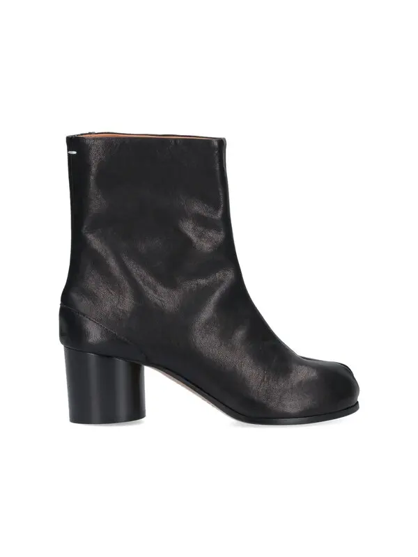 MAISON MARGIELA Tabi Leather Boot - Black
