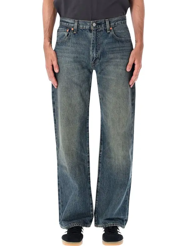 LEVI'S Classic Straight-leg Jeans - Med Blue