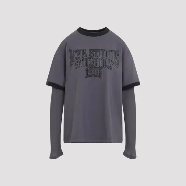 Acne Studios Long Sleeve Layered T-shirt - Grey