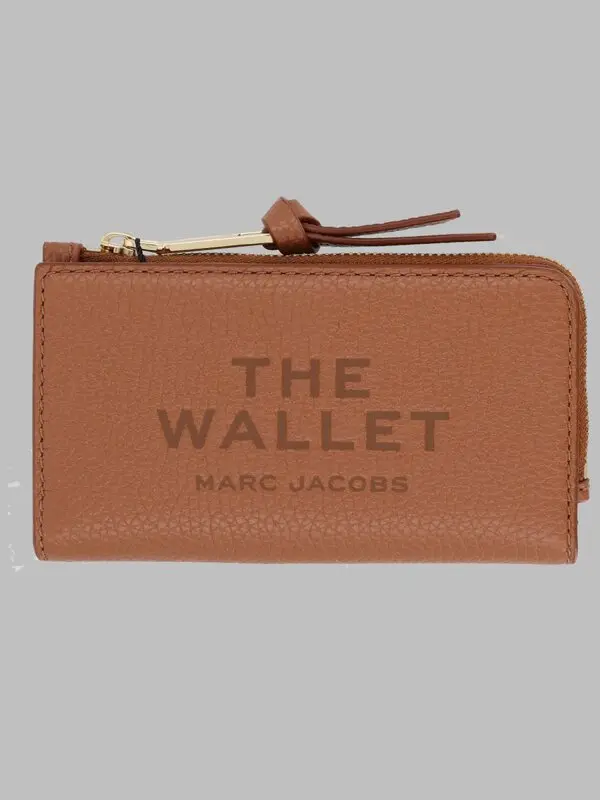 Marc Jacobs Slim Mini Leather Wallet - Brown