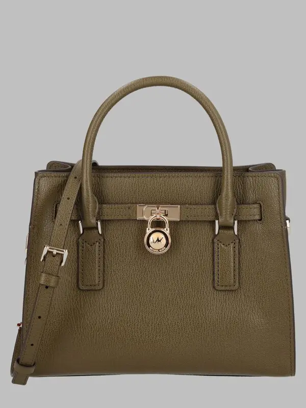 Michael Kors Leather Top Handle Satchel