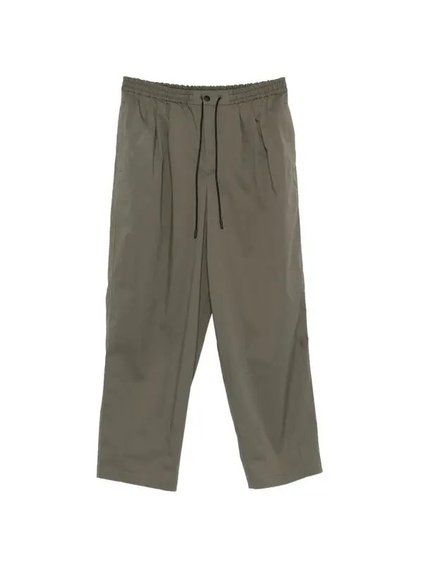 PT TORINO Cotton And Elastane Drawstring Trousers