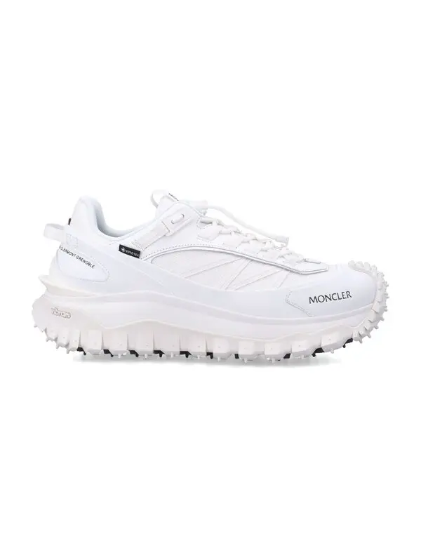 Moncler Trailgrip Gore-tex Sneakers With Vibram Megagrip Traction - Bianco