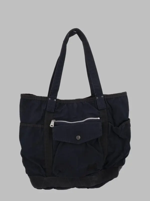 PORTER-YOSHIDA & CO Nylon-cotton Mini Handbag - Blue