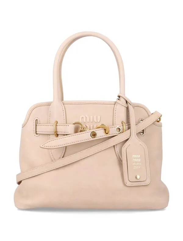 Miu Miu Lambskin Shoulder Bag For
