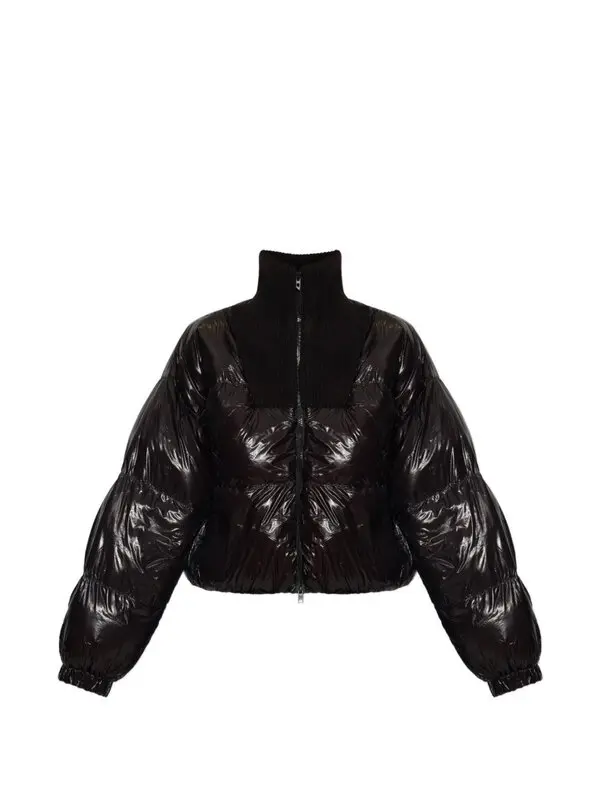 DIESEL® Short Puffer Down Jacket - Black