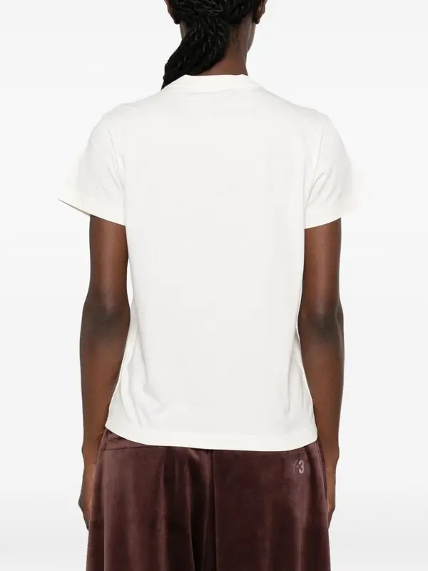 Y3 Logo Cotton T-shirt