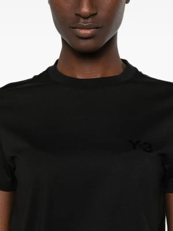 Y3 Logo Cotton T-shirt
