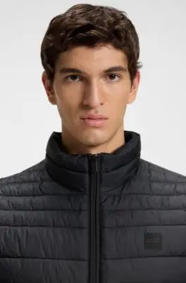 BOSS Water-repellent Vest With Logo Patch