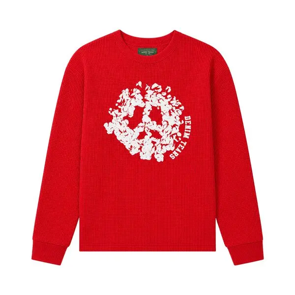 DENIM TEARS Peace Wreath Thermal /white