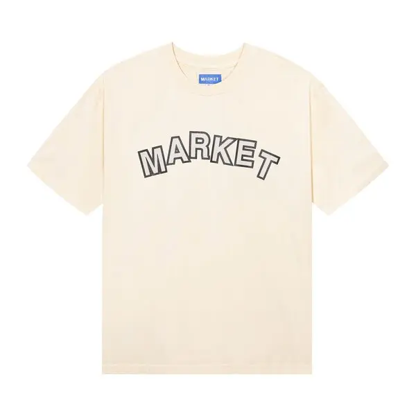 MARKET Community Garden T-shirt 'ecru - Cream