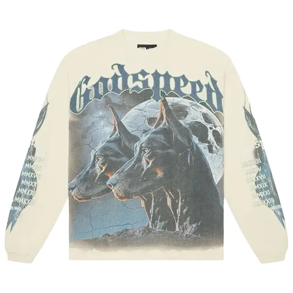 GODSPEED F.t.d Long-sleeve T-shirt 'bone