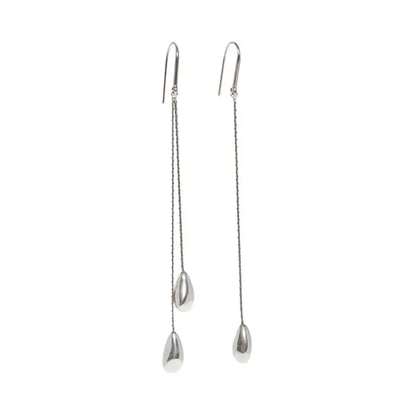 Isabel Marant Étoile Asymmetric Drop Earrings - Silver