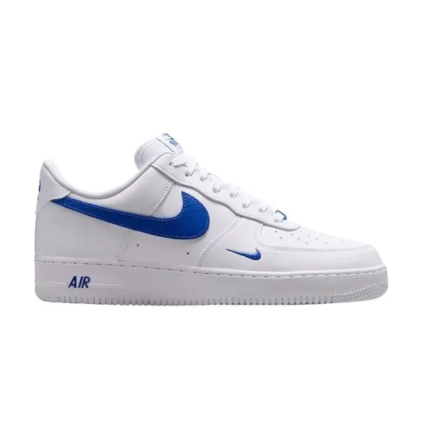 Nike Air Force 1 Low '07 'carbon Fiber Swoosh Game Royal - White