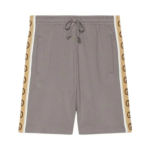 Gucci Cotton Jersey Shorts 'smoke