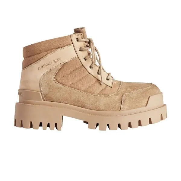 Balenciaga Combat Strike Low Boot 'sand - Tan