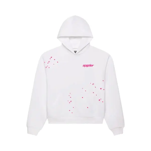 SP5DER Fractured Logo Hoodie