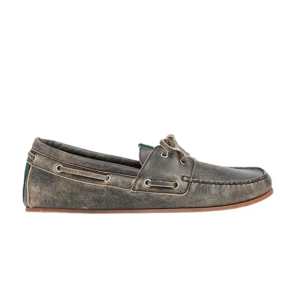 Gucci Boat Shoe - Black