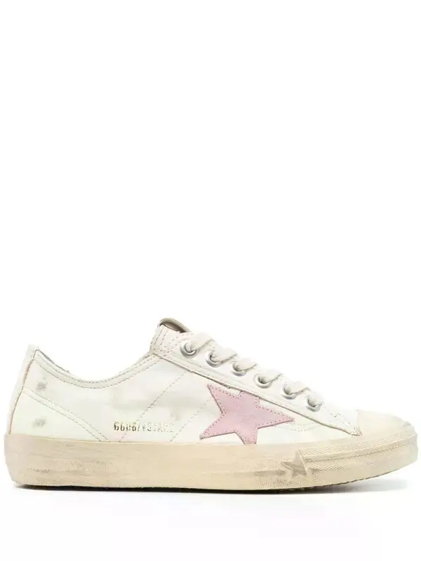 GOLDEN GOOSE V-star Leather Sneakers