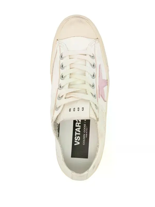 GOLDEN GOOSE V-star Leather Sneakers