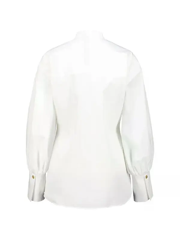 Balmain Batwing Sleeve Poplin Shirt