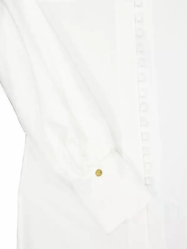Balmain Batwing Sleeve Poplin Shirt
