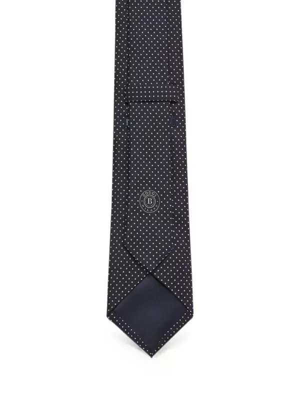 Boggi Milano Silk Jacquard Neck Tie