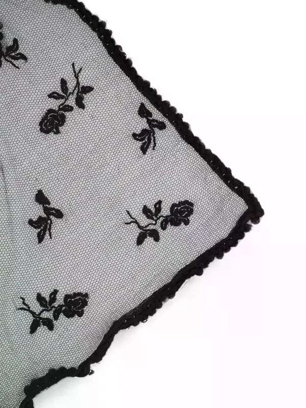 Dolce & Gabbana Floral Lace Scarf